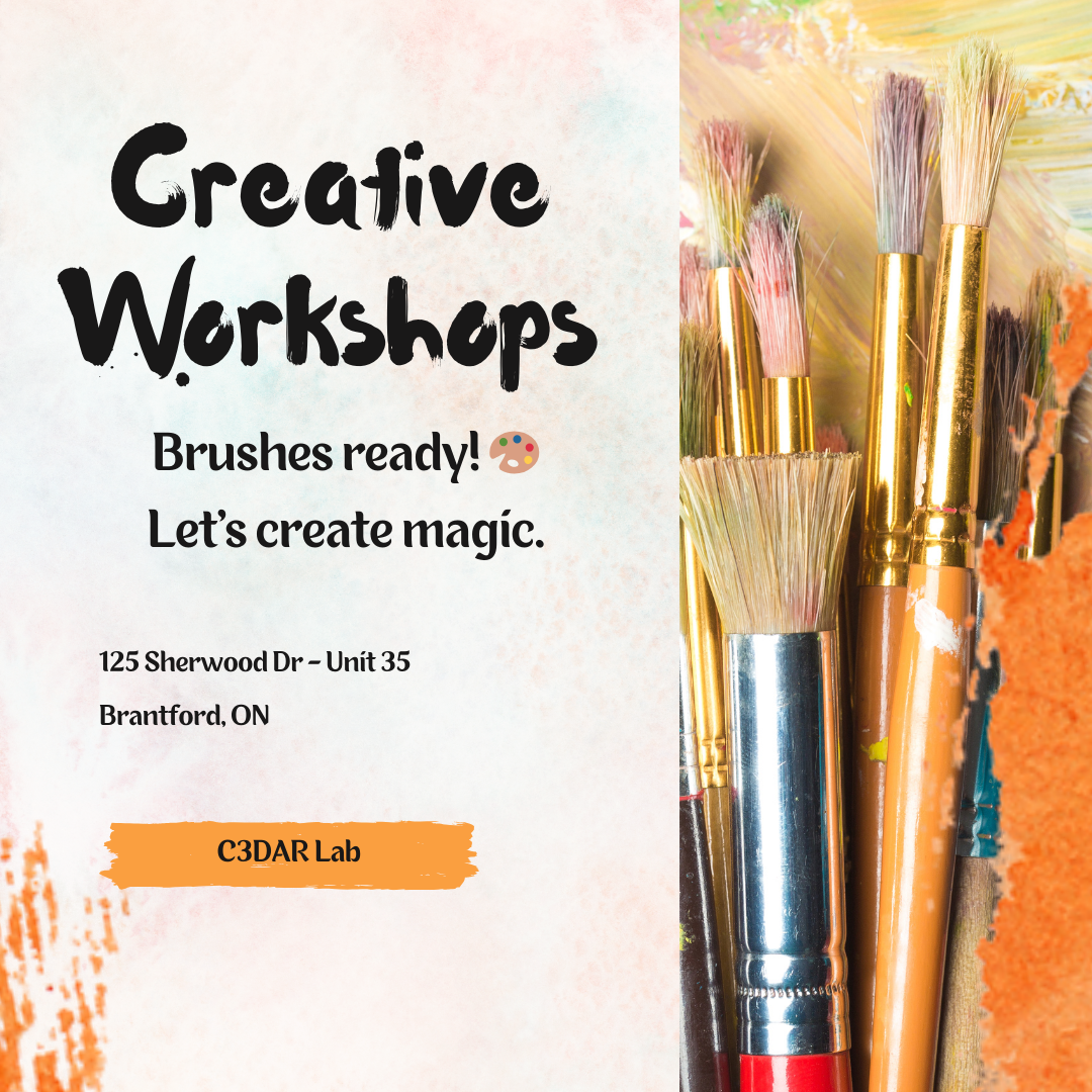 Adult Workshops – C3DAR Lab Inc.